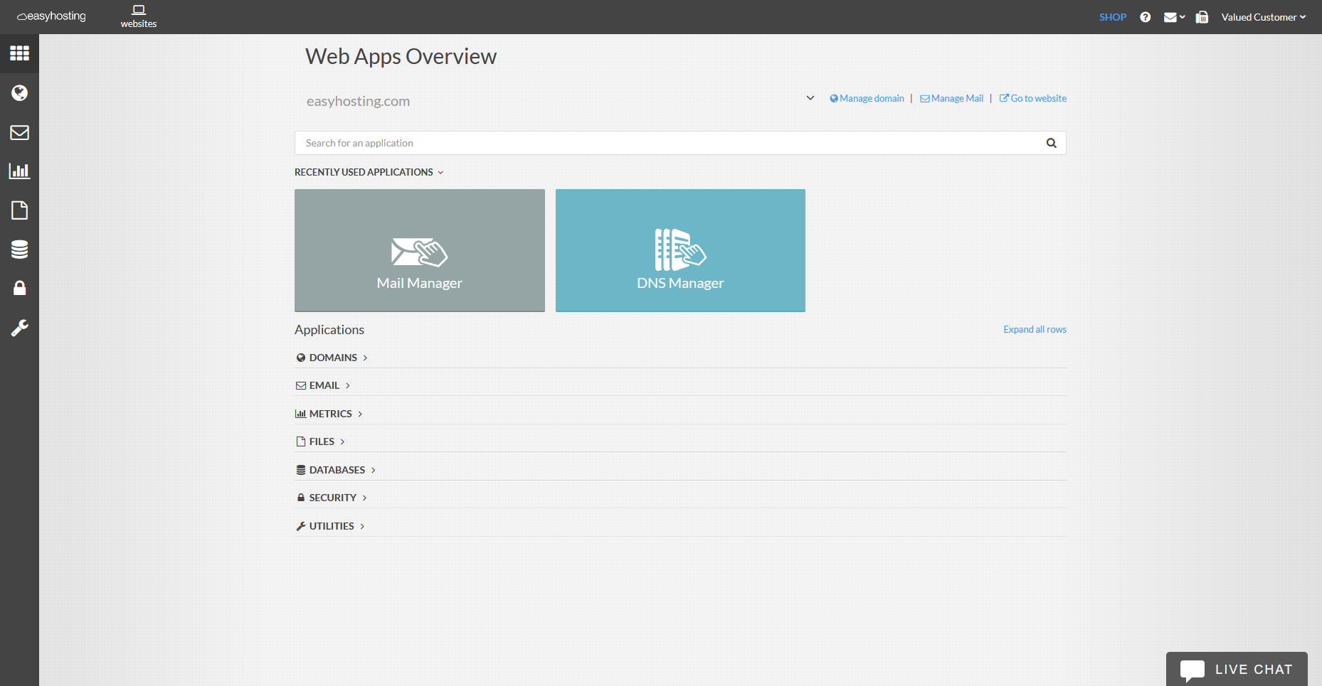 Easyhosting Portal Web Apps - Easyhosting Knowledge Base