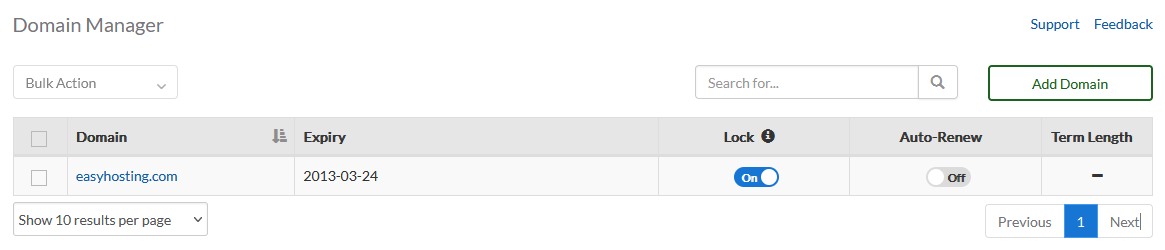 Domain Lock - Easyhosting Knowledge Base
