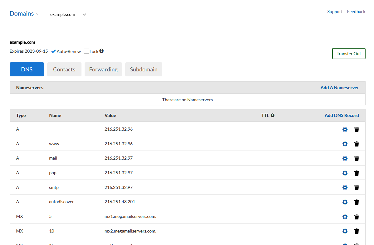 Domain Manager - Easyhosting Knowledge Base